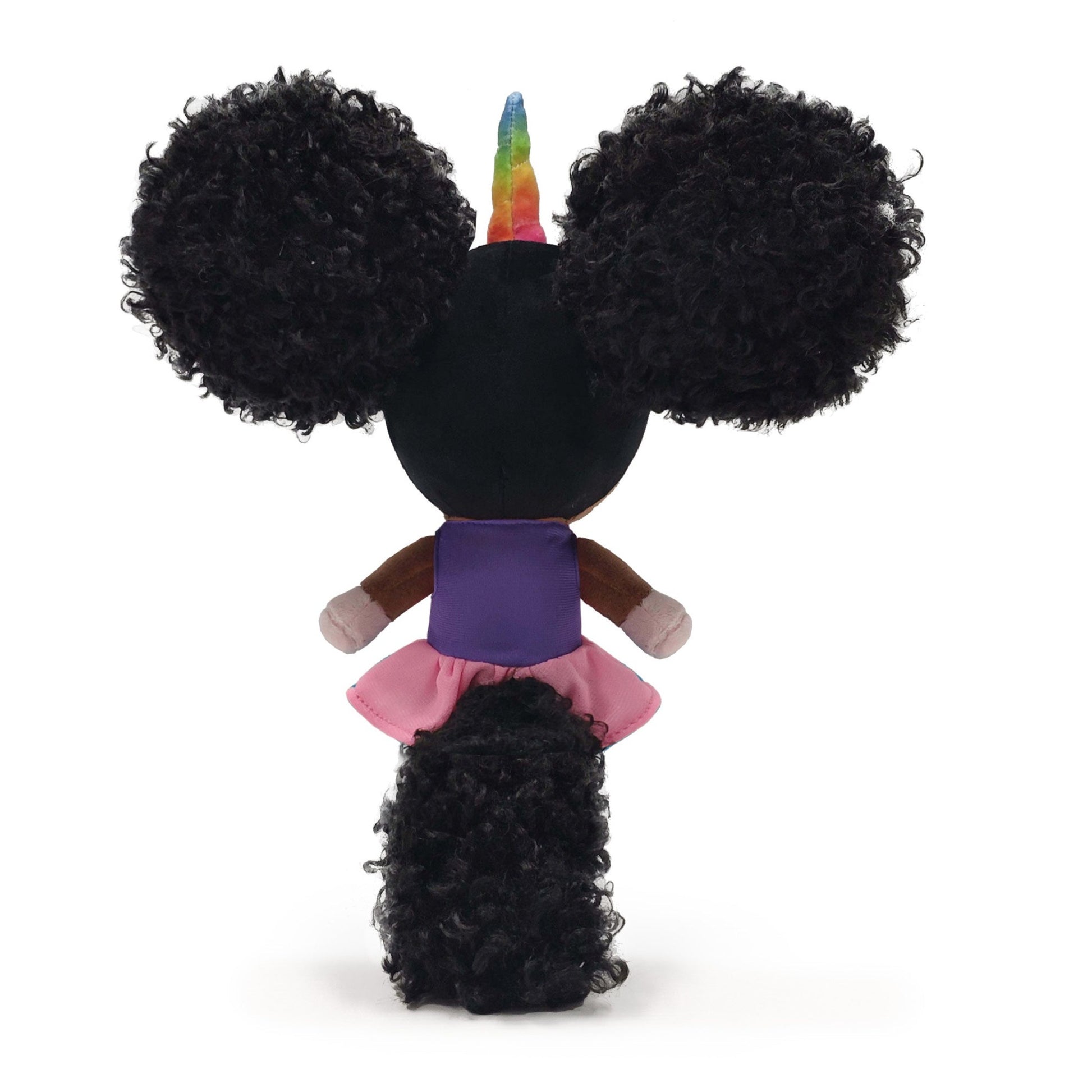 Bettina the Ballerina Unicorn Doll with Afro Puffs in Pink and Purple ...